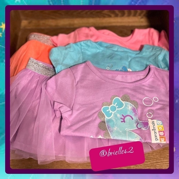 Garanimals | Matching Sets | Garanimals 3 Tops 2 Tutus Bundle Size ...